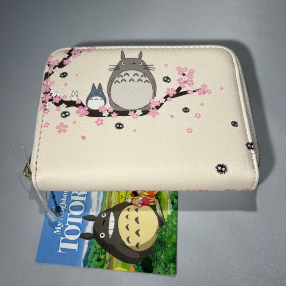 StudioGhibli | Bags | Studio Ghibli My Neighbor Totoro Sakura Zipper ...